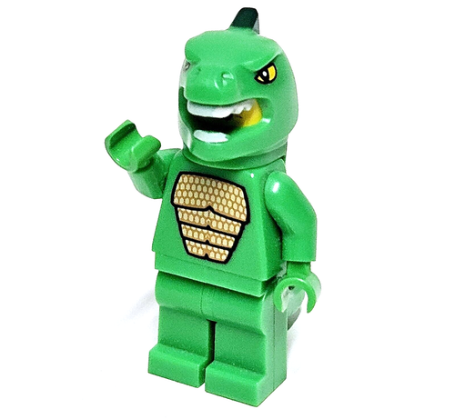Lego Lizard Man Series 5 Collectible Minifigure col070 Lizard Costume ...
