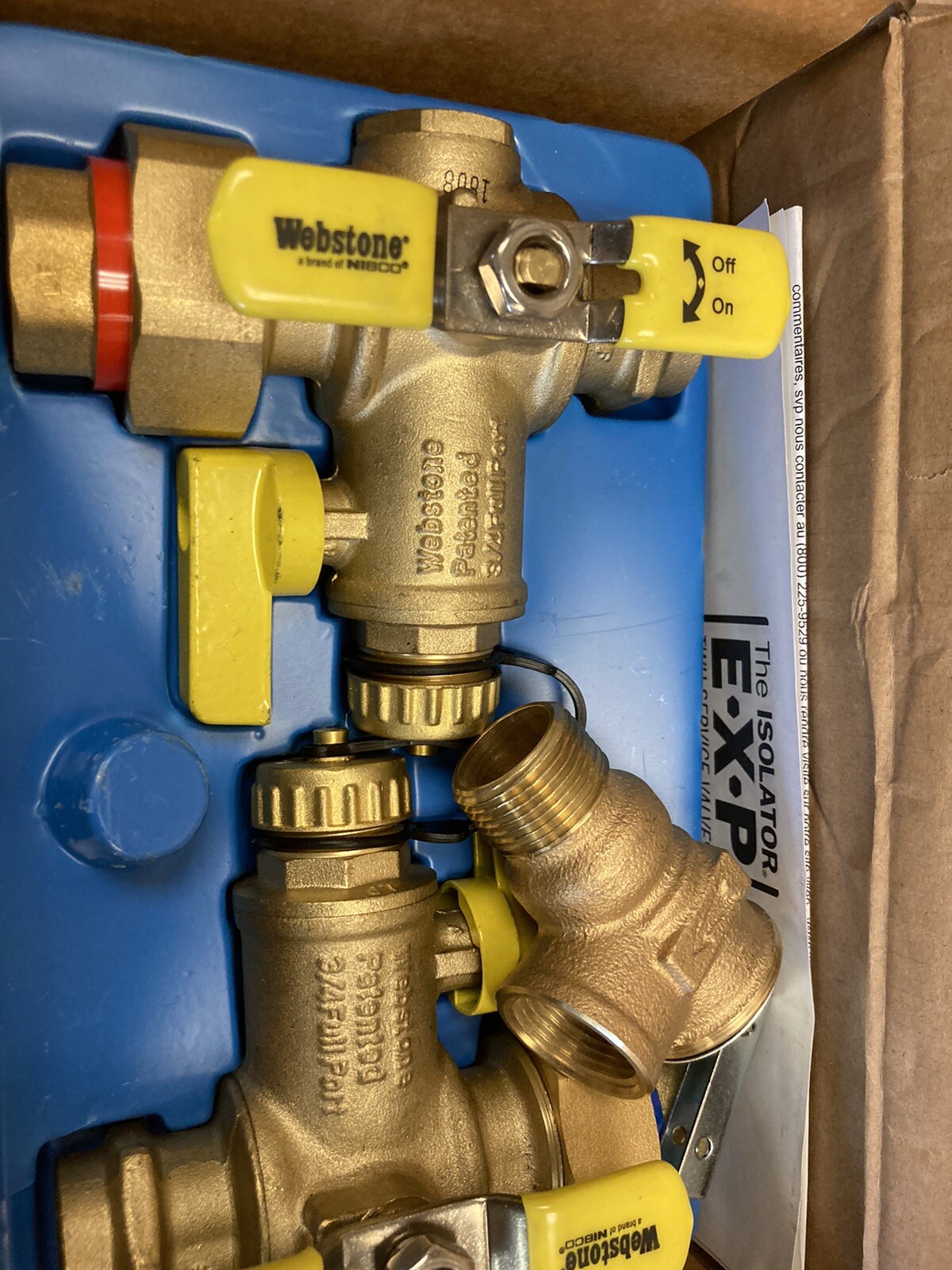 Webstone E-X-P 50443WPR Water Heater Pressure Relief Valve Lead Free ...