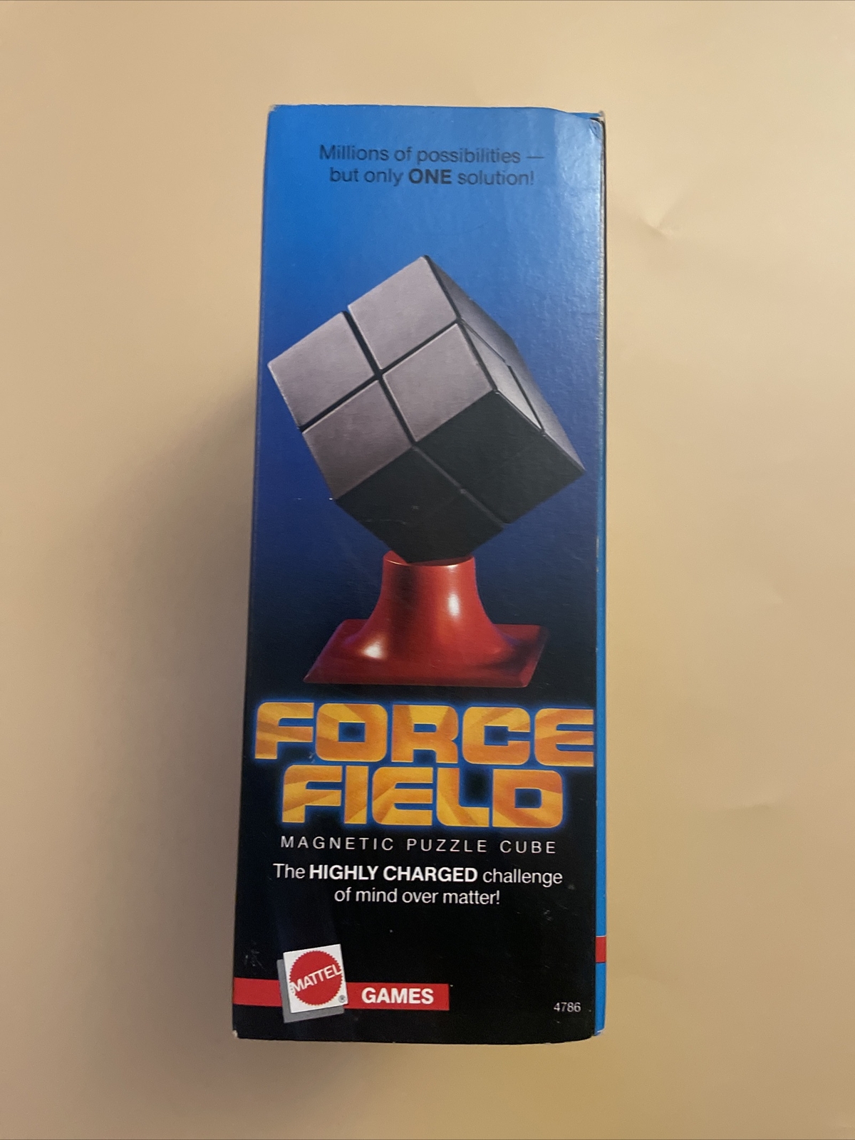 Force Field Magnetic Puzzle Cube Mattel 1987 Old Stock for sale online ...