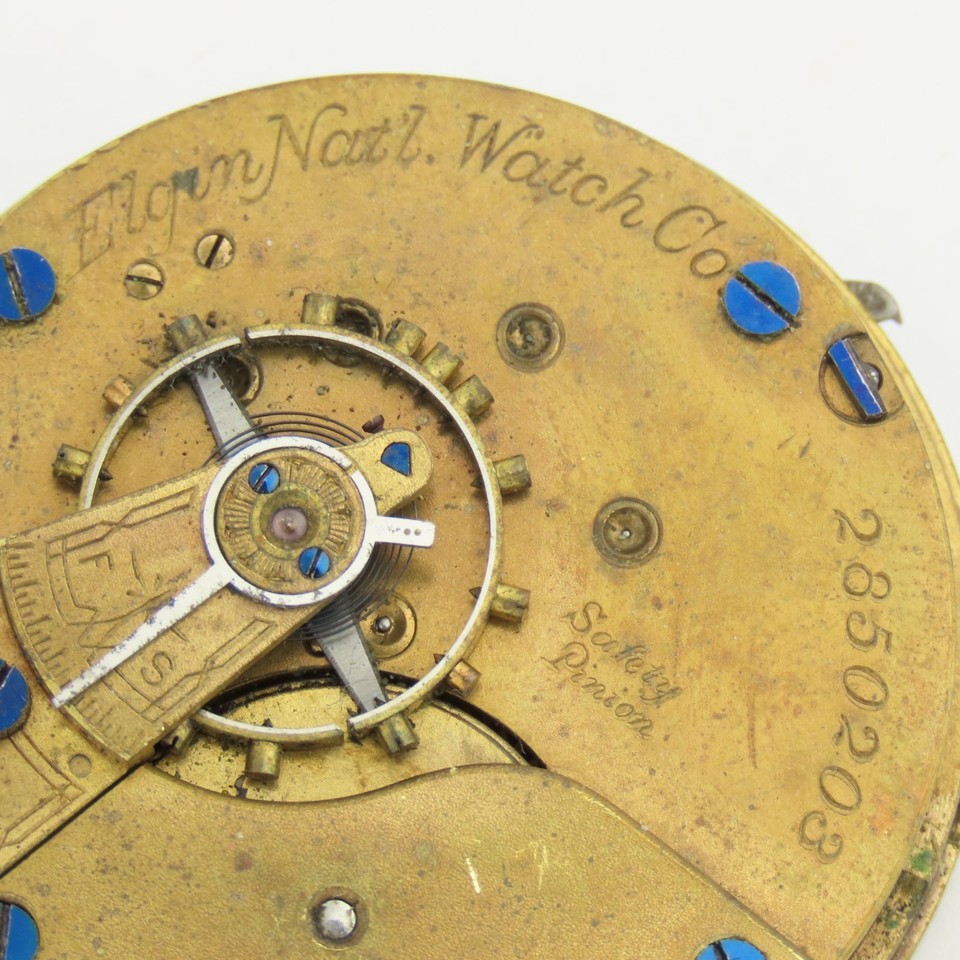 Elgin 12 & 18 Size Nickel & Gilt Open Face & Hunting Pocket Watch ...