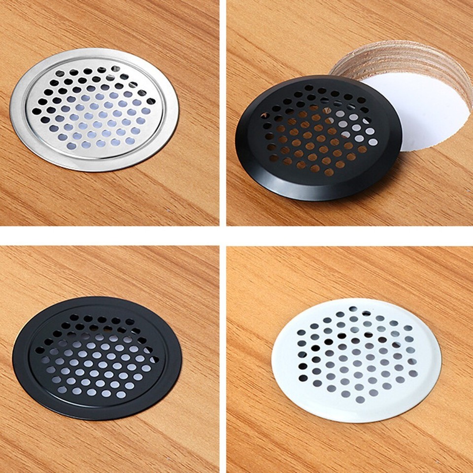 Stainless Steel Round Air Vent Grille Wardrobe Cabinet Metal ...