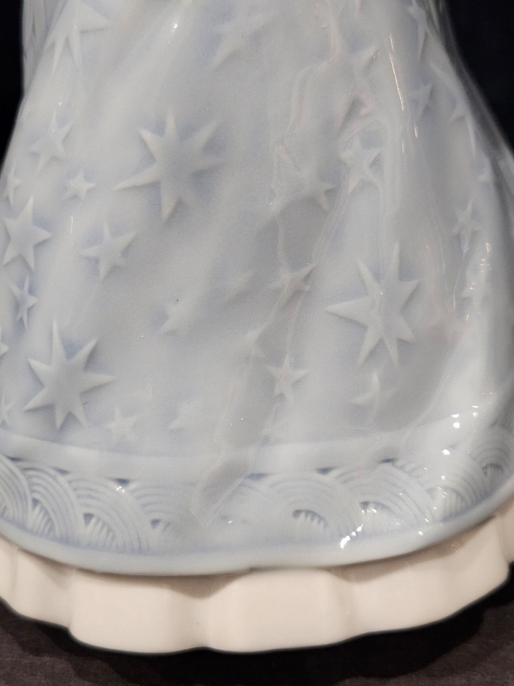 Lladro-1990-Angel-Navidad-Music-Tree-Topper-5719 Retired with Box | eBay UK