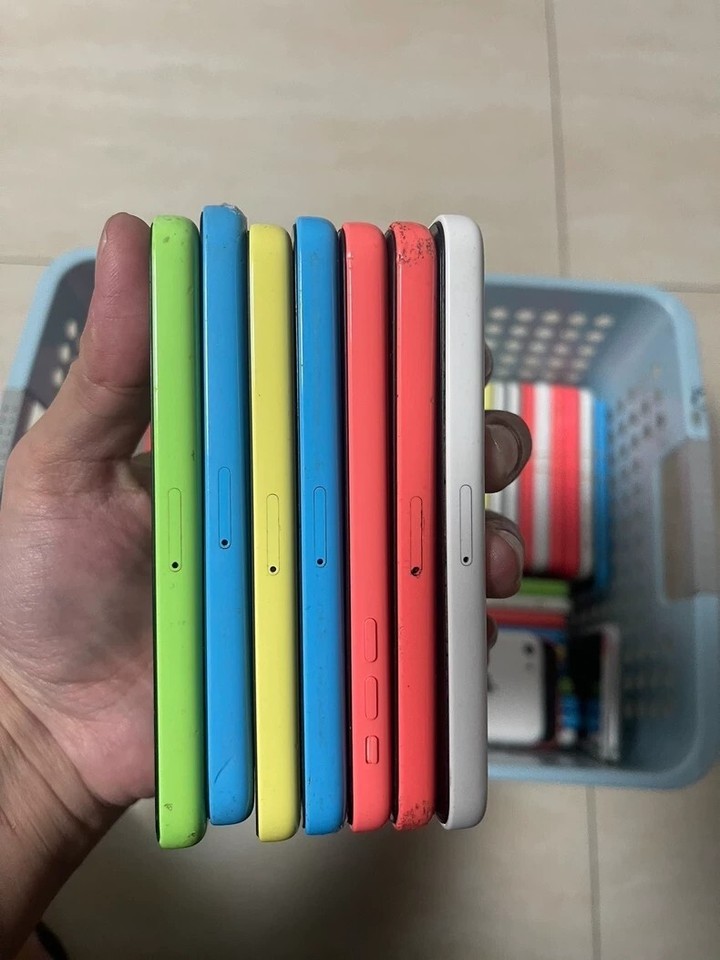 Apple iPhone 5c 8GB 16GB 32GB Unlocked 4G iOS 10 mobile phone TEST new ...