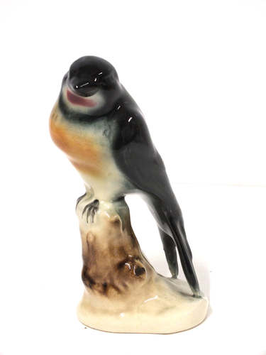 Vintage Cortendorf German Made Porcelain Swallow Figurine 5" (Nac ...