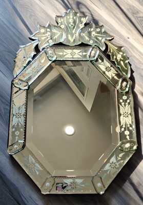 Mirrors - Vintage Mirror Etched - Vatican