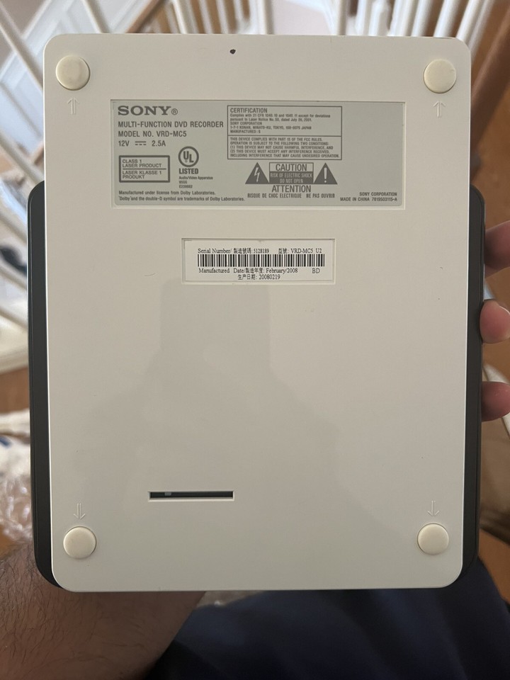 Sony DVD Recorder VRD-MC5 DVDirect Multi-Function - READ | eBay