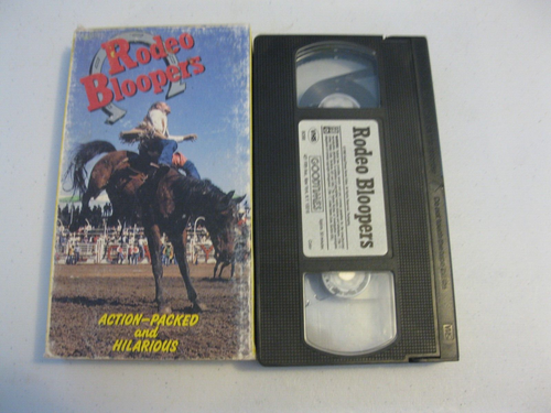 Rodeo Bloopers VHS | eBay