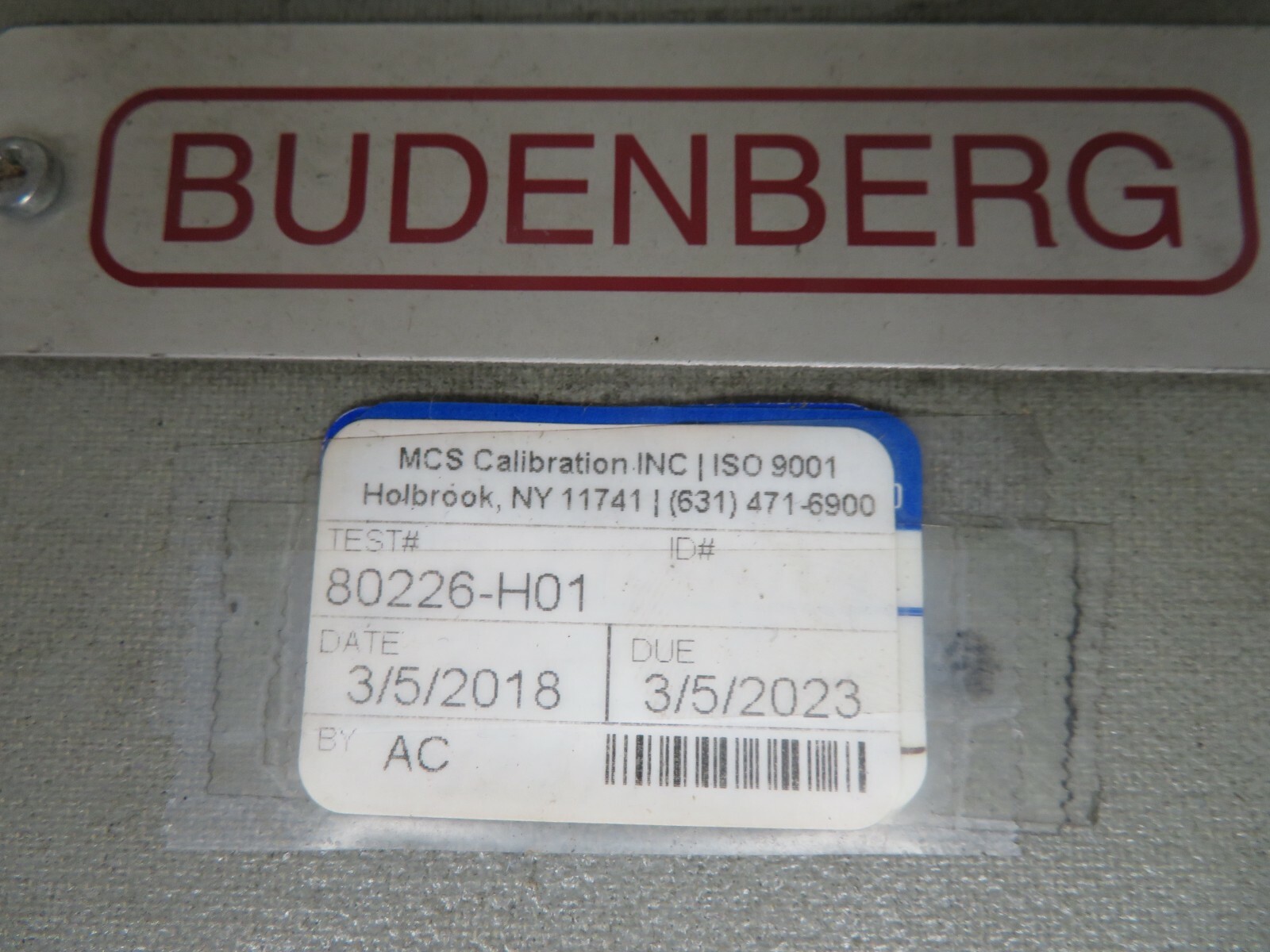 Budenberg Air Operated Dead Weight Tester - Premium Range - model 458A ...