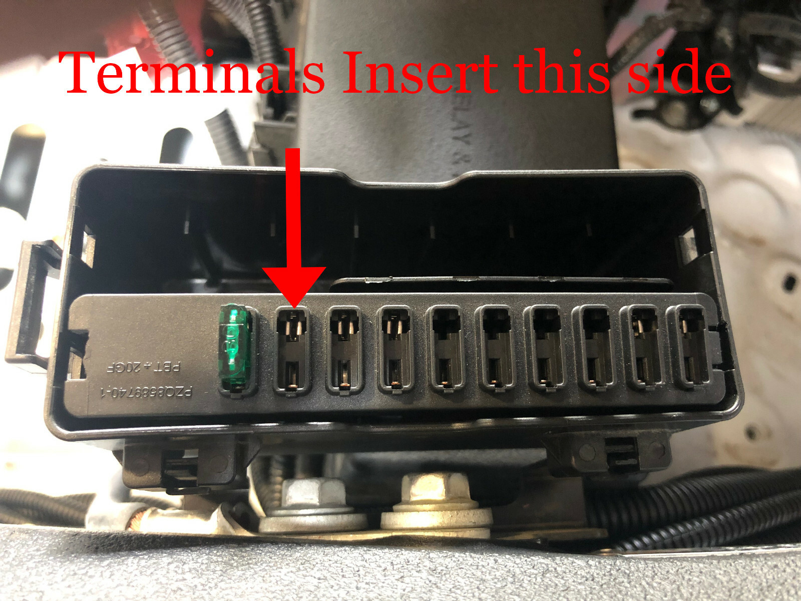 Suits Toyota accessory fuse panel terminals 10 Pack utilise the empty ...