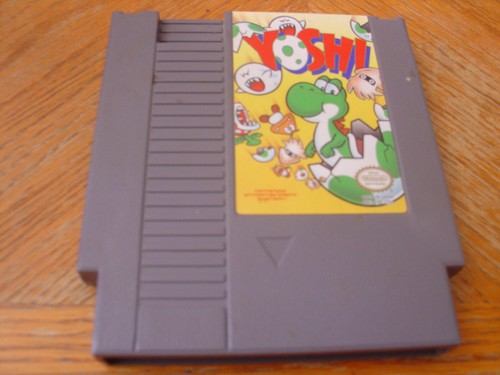 Yoshi (Nintendo Entertainment System, 1985) Authentic Tested Working ...