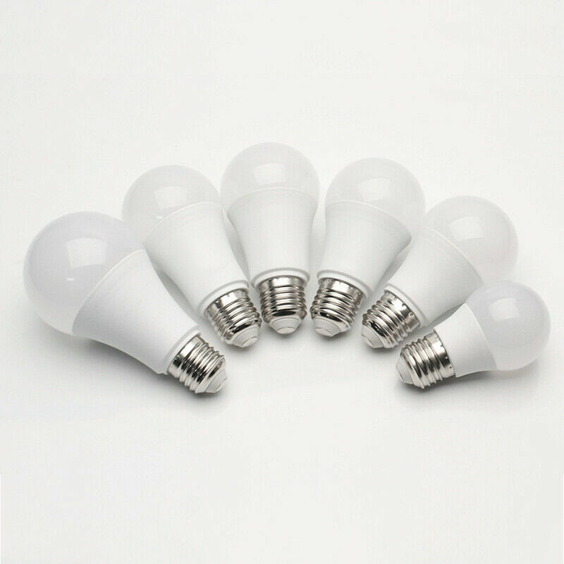 3W 5W - 18W 20W LED Global Light Bulbs E27 Screw Base Cool Warm White ...