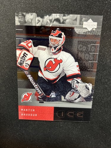 2000-2001 UD Ice Hockey Clear Cut 24 Martin Brodeur | eBay