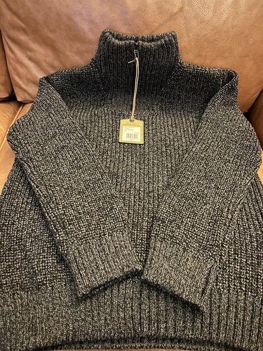 Filson Wool Zip Neck Sweater Men Small New With Tag FREE SHIPPING | eBay