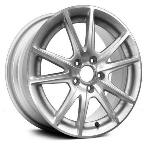 Wheel For 2004-08 Honda S2000 17x7 Alloy 5 V Spoke 5-114.3mm Silver ...