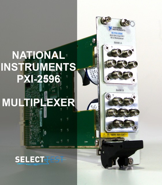 National Instruments Ni Pxi-2596 26.5 GHz Dual 6x1 Multiplexer for sale ...