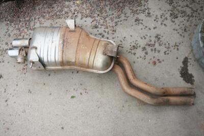 OEM BMW E46 Valved Exhaust Pipes Muffler Resonator Assembly 01-05 325i ...