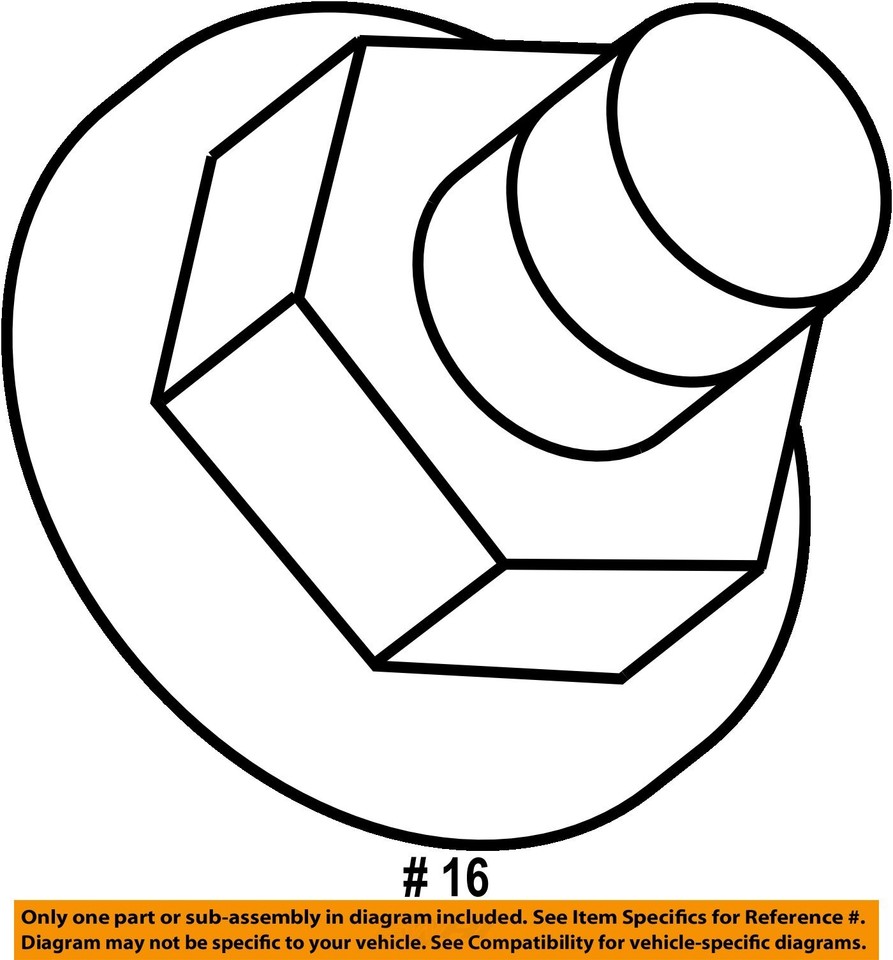 GM OEM 04-08 Aveo,Aveo5 EngineTransaxle Engine Parts-Drain Plug ...