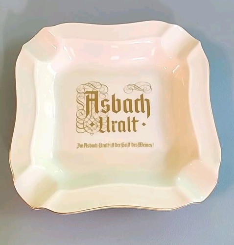 Asbach Uralt German Brandy Wine Ceramic Ashtray Heinrich Porcelain | eBay