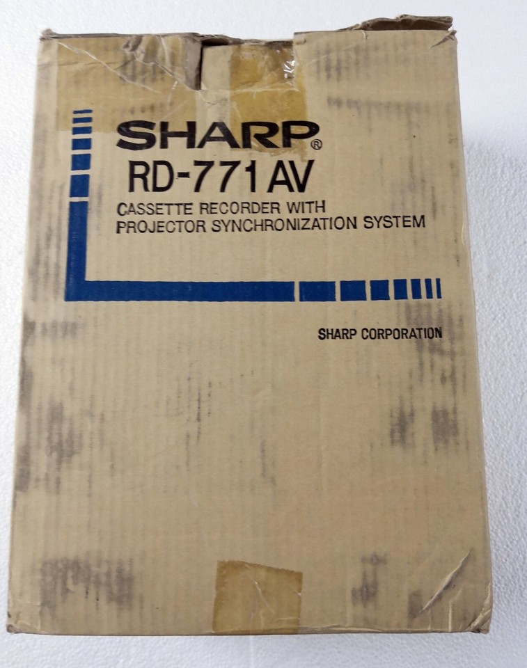 Sharp Cassette Recorder Case RD-771 AV | eBay