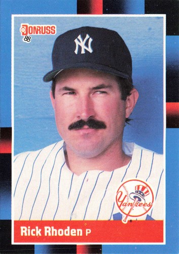 Rick Rhoden #128a 1988 Donruss New York Yankees | eBay