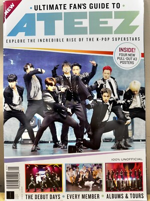 ULTIMATE FAN'S GUIDE TO ATEEZ MAGAZINE POSTERS Inside 2024 Issue 01 | eBay