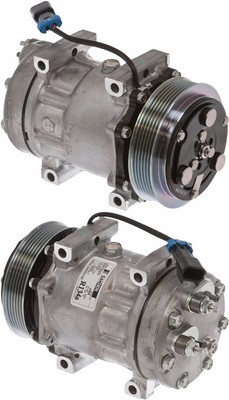 New Sanden AC Compressor Fits: 4481,4815,4382 4546 Ford/International ...