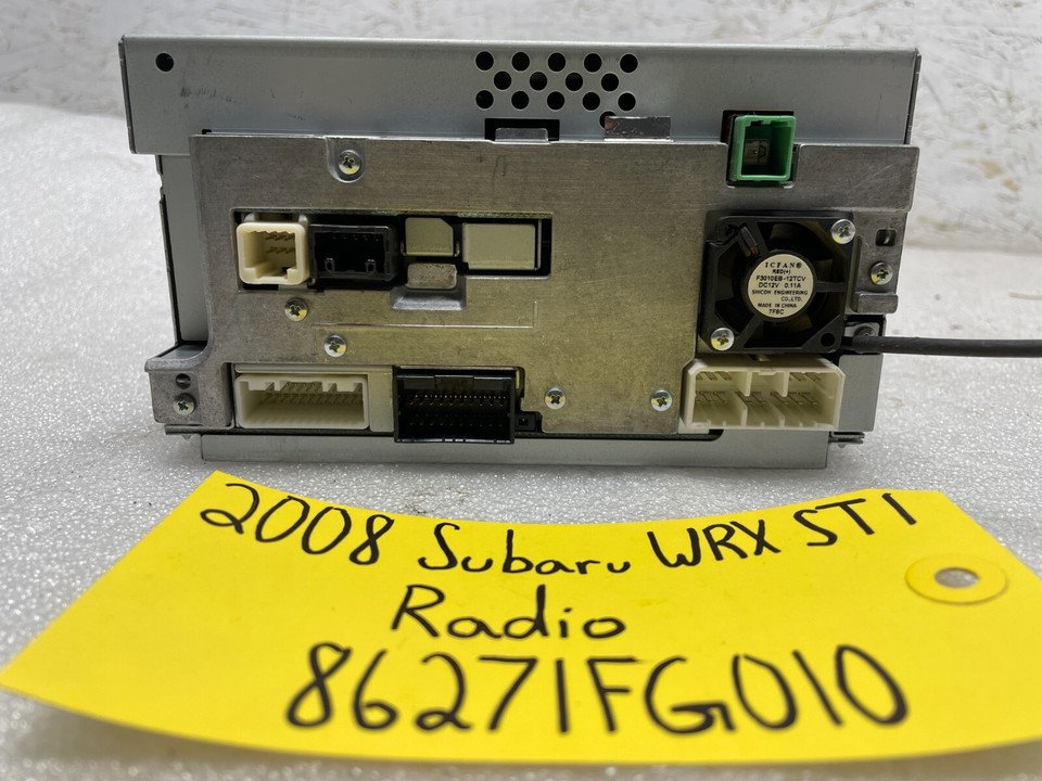 2008 Subaru Impreza WRX STi GV8 GC8 OEM KENWOOD RADIO NAVIGATION NAV 08 ...