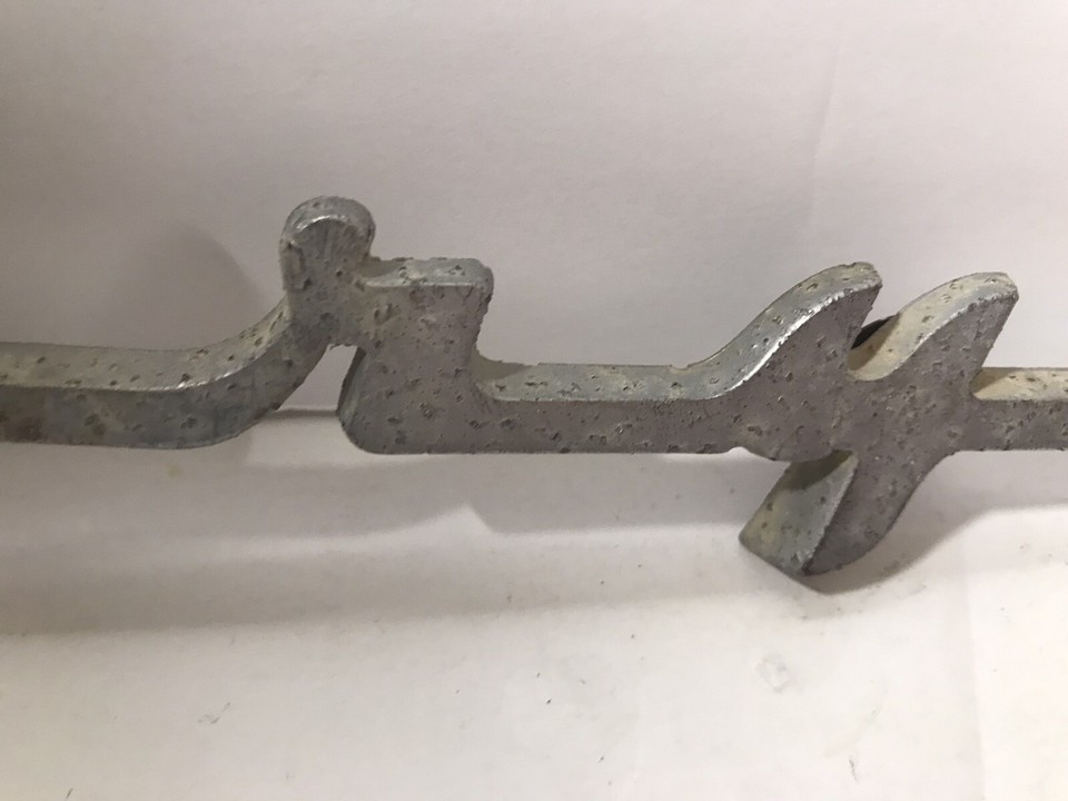 Vintage Chrysler Emblem RARE Name Badge 1950? Metal USA Restoration | eBay