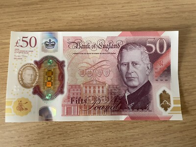 King Charles £50 Bank Note AJ19 | eBay UK