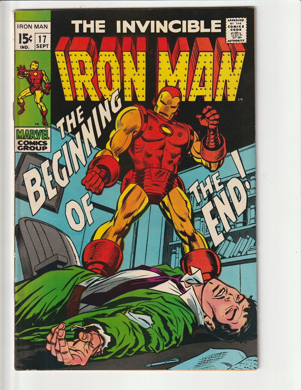 Invincible Iron Man #17 VF 1st Madame Masque Marvel KEY NICE!!!! | eBay