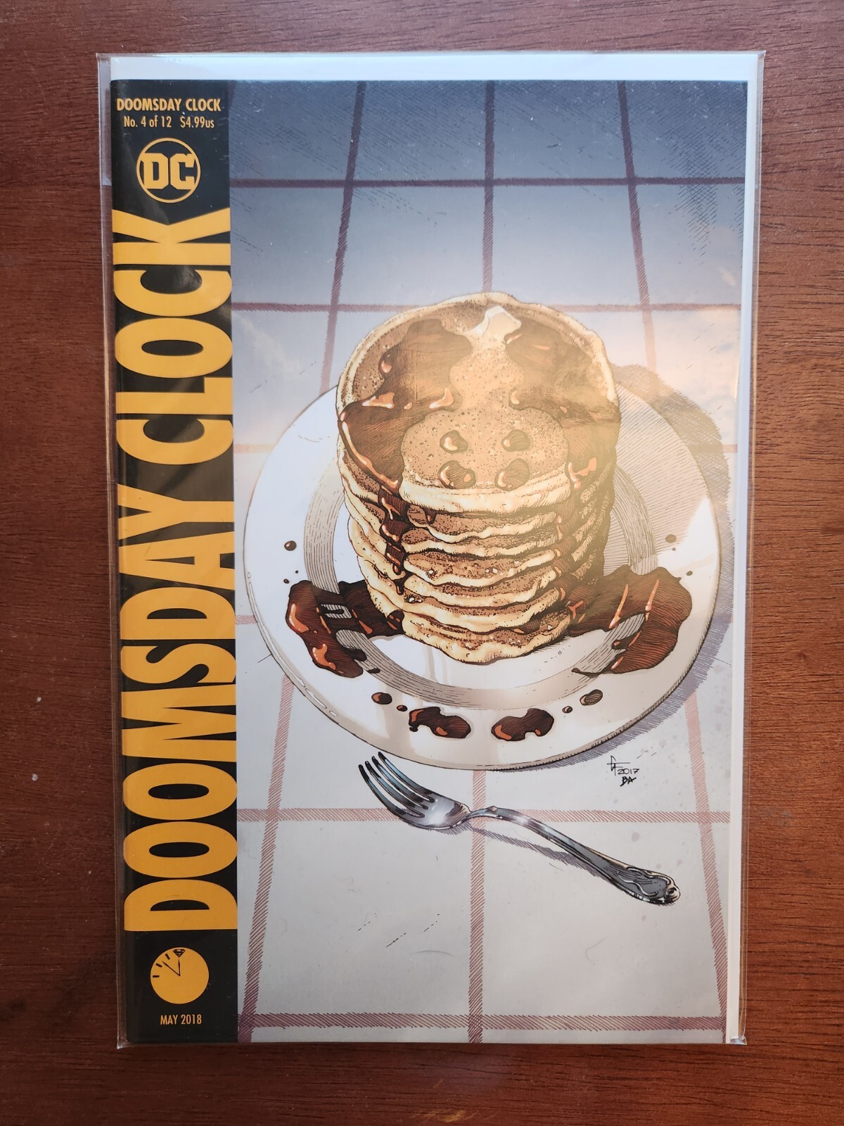 DOOMSDAY CLOCK 4 NM/NM+ GARY FRANK COVER GEOFF JOHNS STORY DC COMICS ...