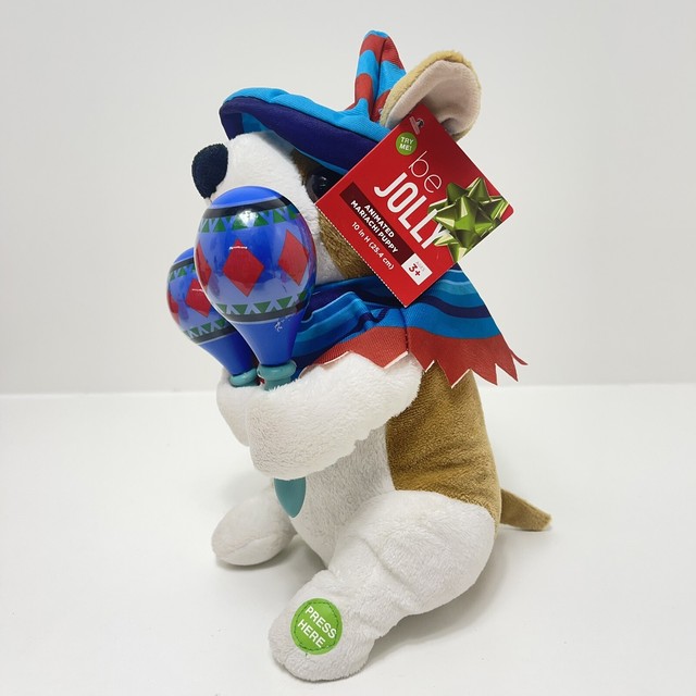 Be Jolly Animated Mariachi Chihuahua Puppy Singing Macarena Dog Shaking ...