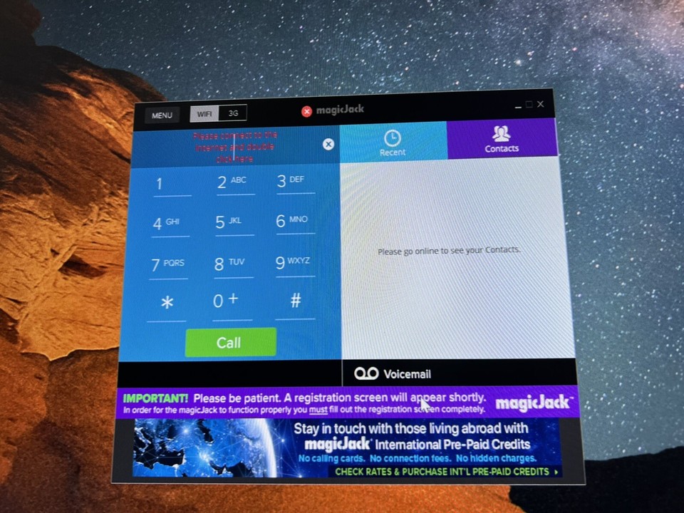 Magic Jack Go K1103 VOIP Phone Adapter Digital Phone Service w Wall ...