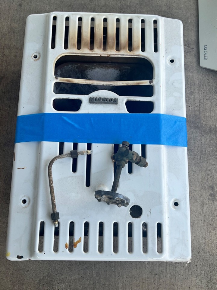 Mission gas wall bathroom heater | eBay