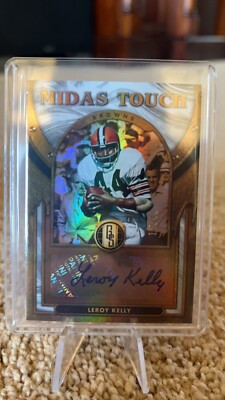 2024 Gold Standard Leroy Kelly Midas Touch Auto # 13/49 Browns HOFer | eBay