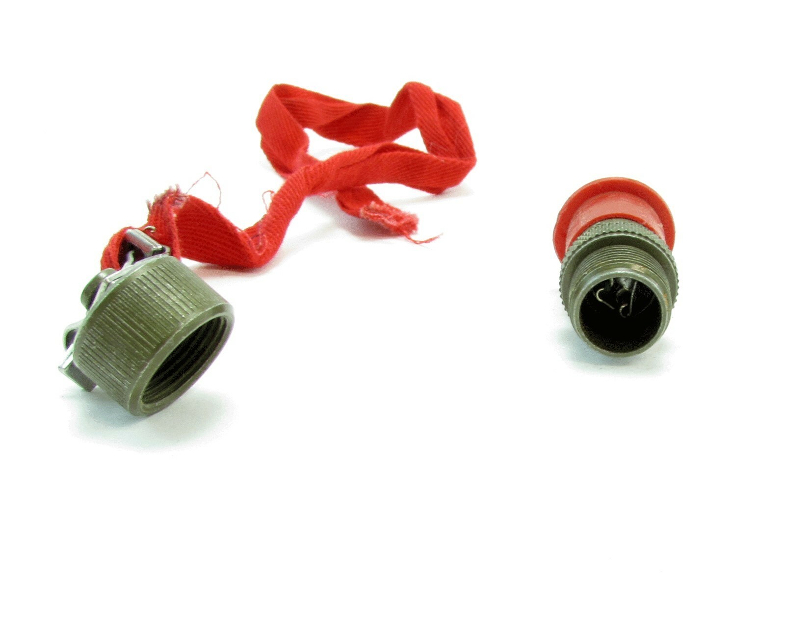 Amphenol Connector MS3101A10SL-3P 126Y w/Receptacle Dust Cap MS25043 ...