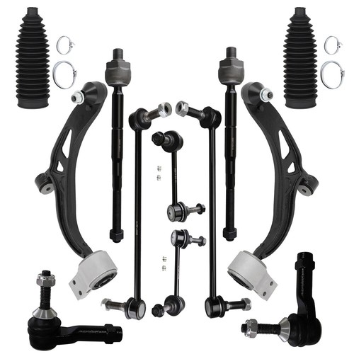 Front Lower Control Arm Ball Joint Tie Rod Sway Bar For 2011-2017 Ford ...