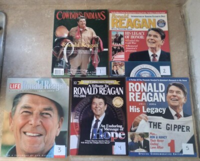 Ronald Reagan Magazine Lot (11 items) | eBay