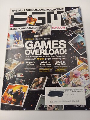 Electronic Gaming Monthly EGM Magazine Holiday 2007 #223 Games Overload ...