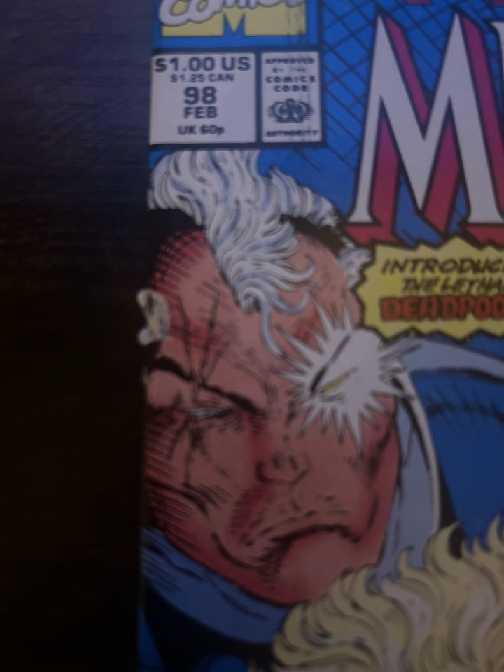 Vintage Marvel Comics The New Mutants #98, 1st Appearance of Deadpool ...