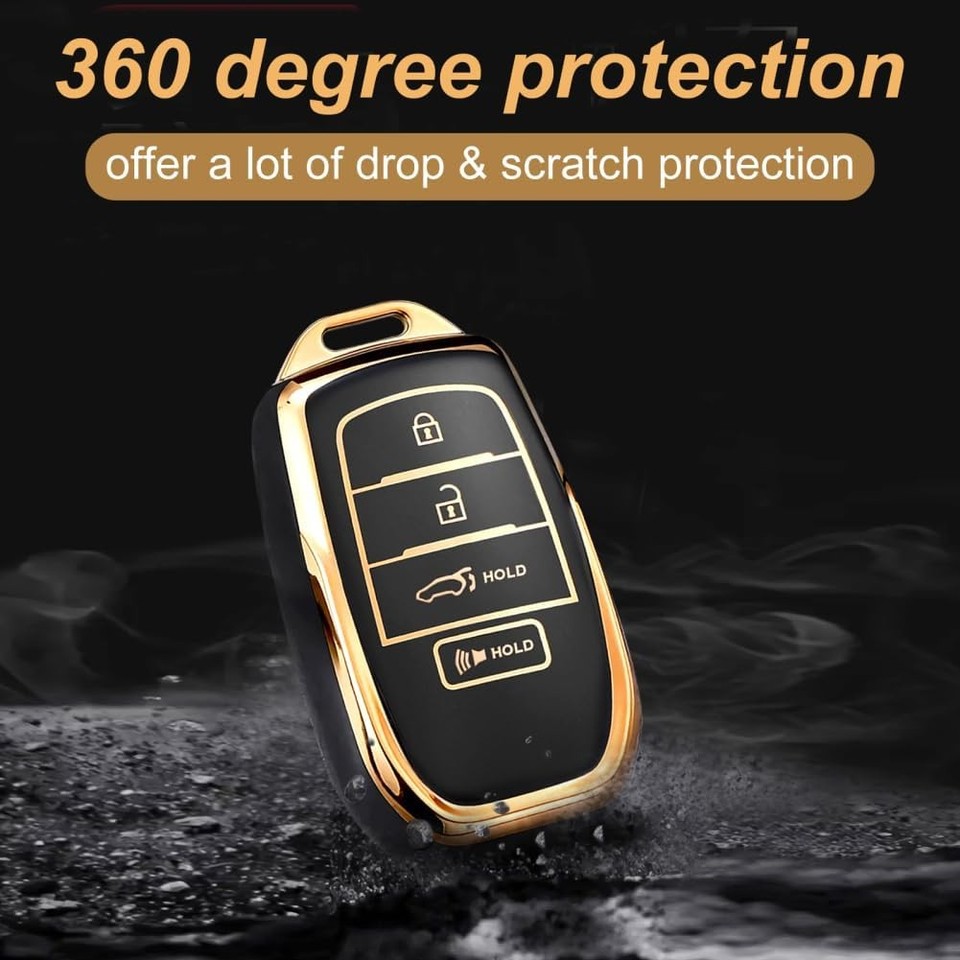 Key Fob Cover for Crown Corolla Cross Grand Highlander Land Cruise ...