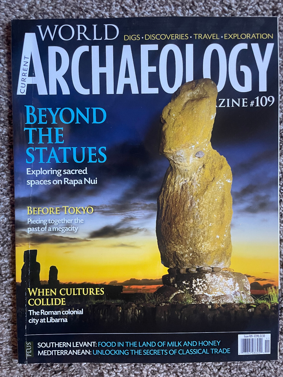 CURRENT WORLD ARCHAEOLOGY Magazine #109 October November 2021 Rapa Nui ...