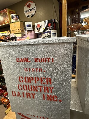Distr. Copper Country Dairy Inc. Milk Box | eBay