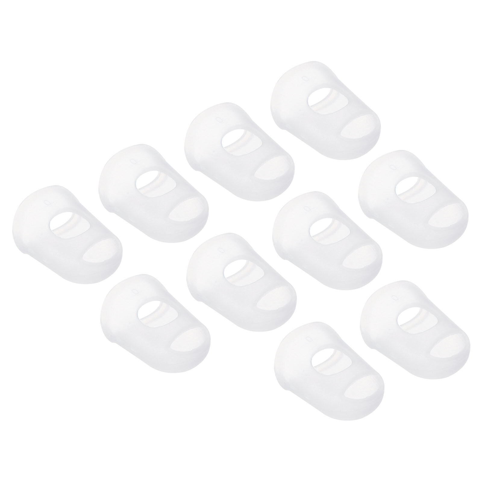 15pcs Finger Tips Silicone Thumb Fingertip Protector Thimble ...