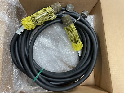 40' MILITARY Radio Generator POWER CABLE 600v 354D191G02 4 pin Cannon ...