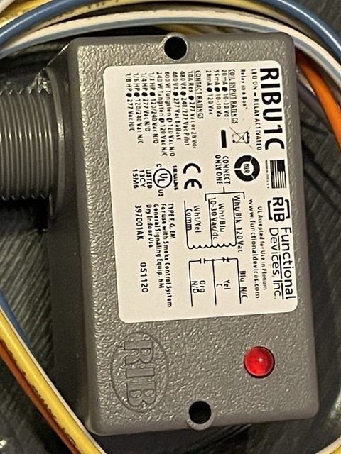 Functional Devices RIBU1C Enclosed Relay for sale online | eBay