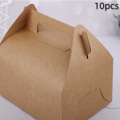 10 x Paper Gift Boxes For Kid Birthday Party Wedding Christmas 20cm ...