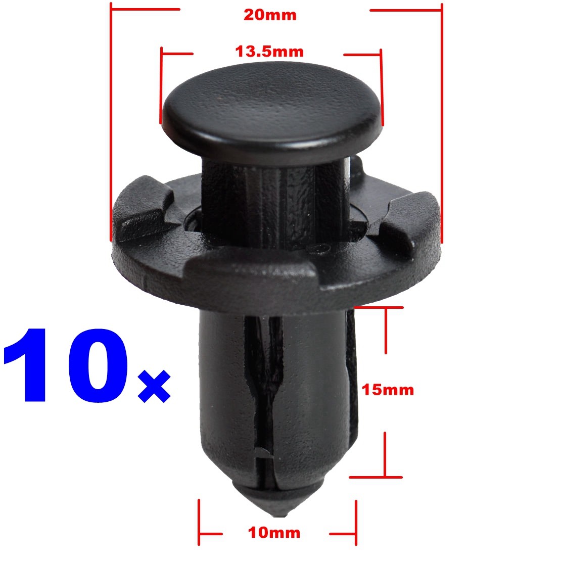 10x Bumper Engine Cover Fender Grille Clip For Subaru Impreza Forester ...