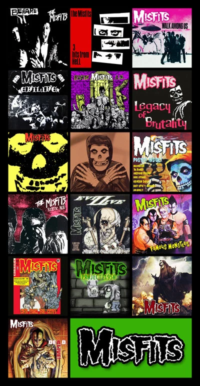 Glenn Danzig Misfits Makeup