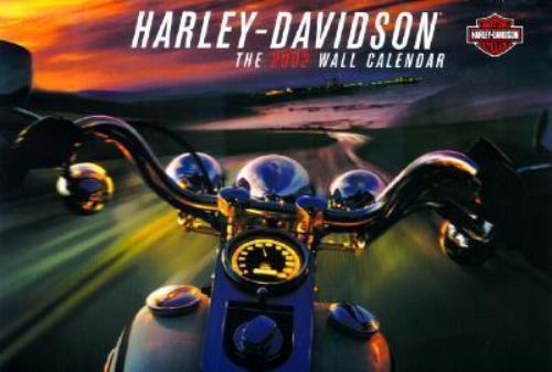 2002 Wall Cal Harley Davidson by Chronicle Books (2001, Calendar) for ...